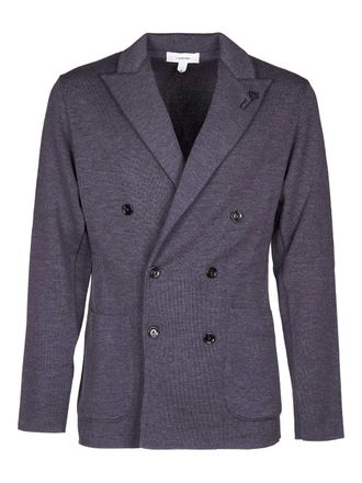 Lardini blazer &agrave; boutonni&egrave;re crois&eacute;e - Gris