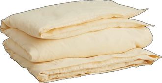 GANT Baumwoll-Leinen Bettdeckenbezug einzeln Farbe Butter Yellow Gr&ouml;&szlig;e 135x200