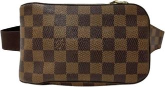 Louis Vuitton Sac bandouli&egrave;re Damier en toile Pre-owned - Homme - Pre-owned - Brun - Taille: ONE Size