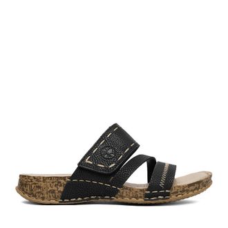 Rieker Pantoletten Rieker 61150-01 Schwarz