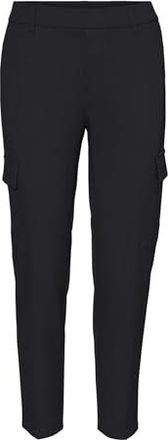 Vero Moda Curve VMMAYA Mr Loose Solid Pantalon Curve Noos pour Femme Noir Taille 50/32