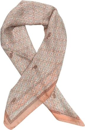 Borbonese Femme, Accessoires, Multicolore, Taille: ONE Size Luxueuse &Eacute;charpe en Soie