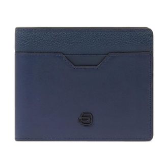 Piquadro Homme, Accessoires, Bleu, Taille: ONE Size Portefeuille avec poche &agrave; monnaie