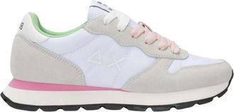 Sun 68 Femme, Chaussures, Blanc, Taille: 39 EU Baskets en daim et tissu