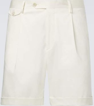 Lardini Bermuda en coton m&eacute;lang&eacute;