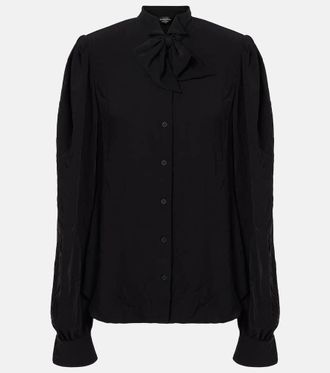 Balenciaga Bluse aus Crêpe