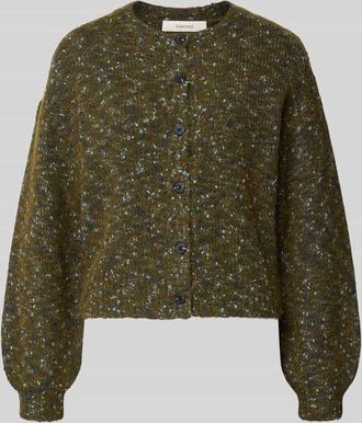 Selected Strickjacke aus Wolle Alpaka-Mix