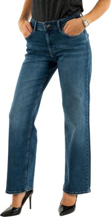 Only Female Straight-Fit Jeans ONLBLUSH Mittlere Taille Gerade geschnitten Jeans