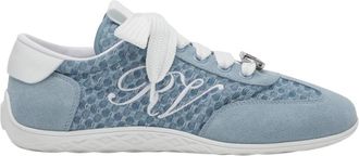 Roger Vivier Femme, Chaussures, Bleu, Taille: 38 1/2 EU Viv Low Baskets