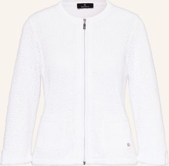 Monari Monari Strickjacke weiss