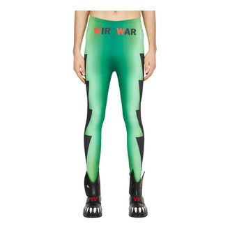 Walter Van Beirendonck Sun Leggings - - Trousers - Herren - Gr&uuml;n - L