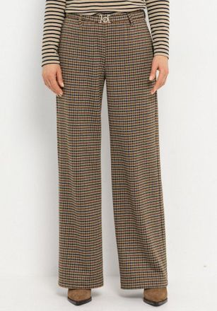 bianca Schlupfhose PARIGI in farbigem Higgings-Karo