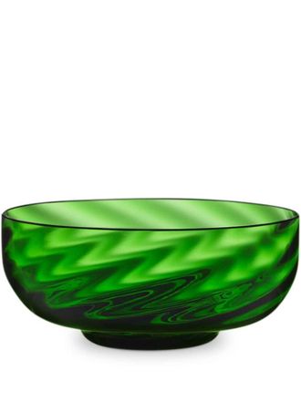 Dolce & Gabbana lot de deux bols à glace en verre Murano soufflé à la main - Vert