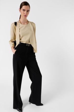 Gerard Darel Gilet en microfibre dor&eacute; - LAVINA - Moutarde