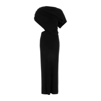 Alberta Ferretti Femme, Robes, Noir, Taille: 36 FR Abito