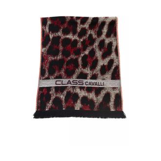 Cavalli Homme, Accessoires, Multicolore, Taille: ONE Size Animalier Fantasy Logo Scarf