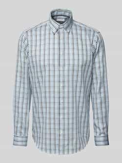 Christian Berg Regular Fit Business-Hemd mit Knopfleiste