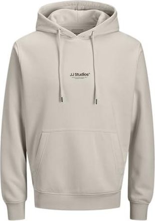 Jack & Jones Hood Jjesoho Noos Sweat à Capuche, Beige Clair, XL Homme