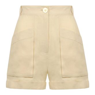 Le Kasha Damen, Shorts, Beige, MGr&ouml;&szlig;e