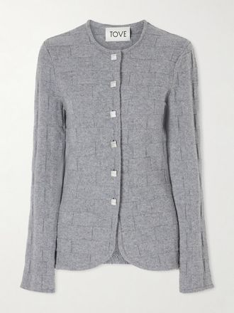 Tove Uma Cardigan Aus Kaschmir - Grau