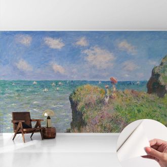 Tulup Fotomurale Adesivo Stickers - Murali Decorativo - Soggiorno Moderno - Effetto Realistico - Paesaggio Tranquillo 416x254 Cm