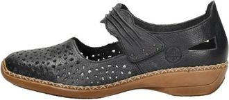 Rieker Femme, Chaussures, Bleu, Taille: 41 EU Sportief Wedge