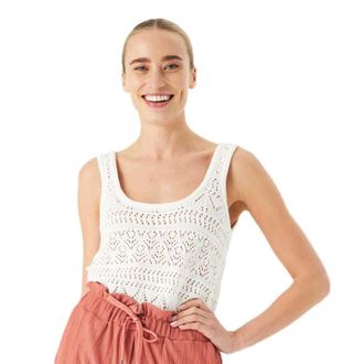 Garcia Garcia Damen Singlet Tr&auml;gershirt/Cami Shirt, Off White, XS