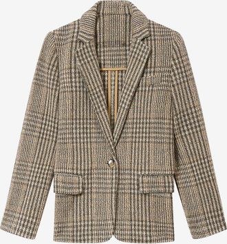 Isabel Marant Veste Charlyne - Femme - Beige - Taille 34 - Marant &Eacute;toile