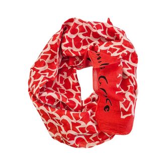 Manila Grace unisex, Accessoires, Orange, Taille: ONE Size Foulard fantasia logo