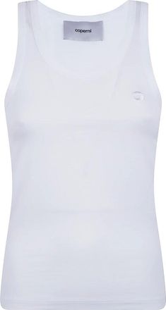 Coperni Femme, Tops, Blanc, Taille: 42 FR D&eacute;bardeur l&eacute;ger &agrave; logo