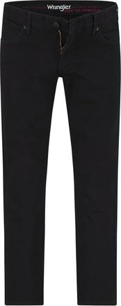 Wrangler Herren Jeans schwarz Baumwoll-Stretch