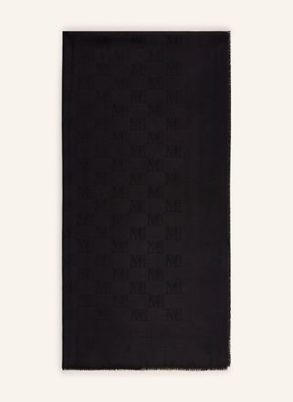 Max Mara Schal Gelato Mit Seide schwarz