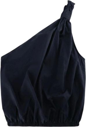 Lina Locchi Damen, Oberteile, Blau, XLGr&ouml;&szlig;e