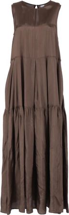 Aspesi Femme, Robes, Brun, Taille: 40 FR Maxi Dress