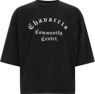 Willy Chavarria T-Shirt - Noir