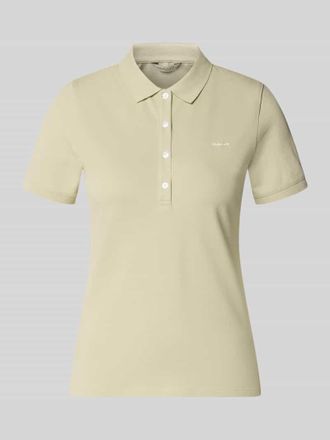 GANT Slim Fit Poloshirt mit Label-Stitching