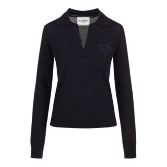 Iceberg Damen, Strickwaren, Blau, MGröße