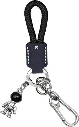 Generico Porte-clés spatial pour sac à dos | Porte-clés avec cordon et breloque dastronaute - pour sac - pour fête danniversaire, sac à dos, portefeuille, clés