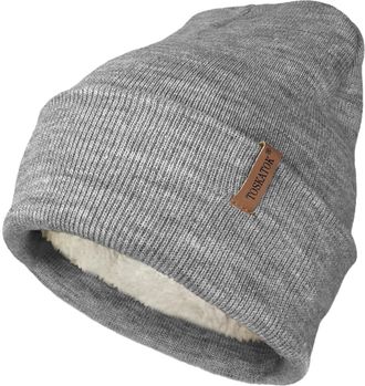 TOSKATOK Damen Herren Unisex Klassische, weiche, warme Winter-Strickm&uuml;tze mit B&uuml;ndchen und weichem Thermo-Teddy-Fleece-Futter