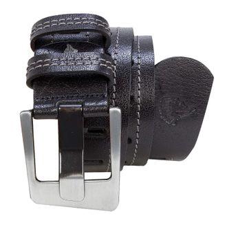 Rock Creek Designer Herren Leder G&uuml;rtel Echt Leder Herreng&uuml;rtel Breit Jeansg&uuml;rtel Anzugg&uuml;rtel B&uuml;ffelleder Accessoires G-007 Schwarz 120