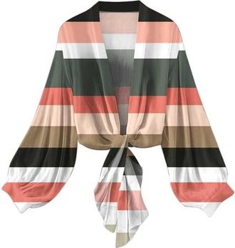 Generic Robes boh&egrave;mes pour femmes, cardigans, chandails en tricot l&eacute;ger &agrave; manches longues et d&eacute;contract&eacute;s, avec poches, v&ecirc;tements avec poches (couture B, tail