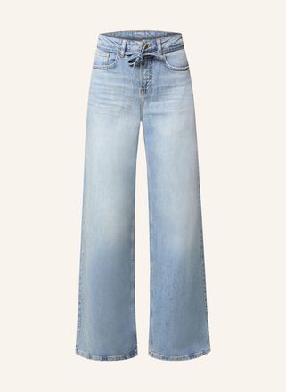 OPUS Wide Leg Jeans Miva blau