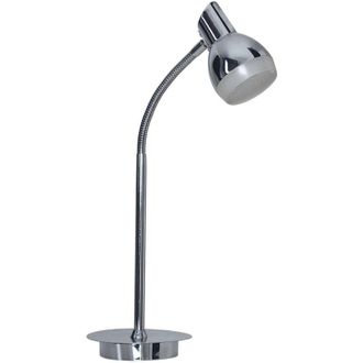 Näve Naeve CHROMEY LED-Schreibtischlampe, Chrom, 3500 K