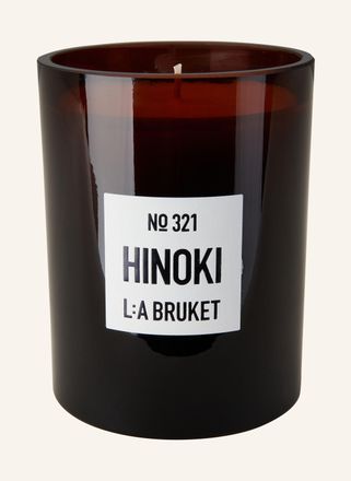 L:A Bruket L:A Bruket Duftkerze Hinoki braun