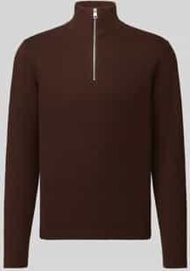 Selected Regular Fit Troyer aus reiner Baumwolle Modell DANE
