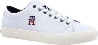 Tommy Hilfiger Homme, Chaussures, Blanc, Taille: 44 EU Baskets