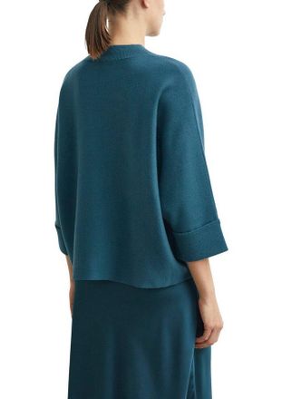 Comma 3/4 Arm-Pullover Poncho-Pullover aus Viskosemix