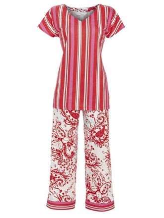 Ch&eacute;rie Line Schlafanzug Cherie Line mehrfarbig