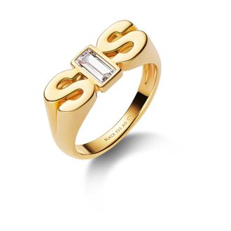 Maria Black unisex, Accessoires, Jaune, Taille: 52 MM SIS Royal Ring