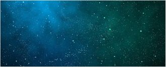 Wallario selbstklebendes Poster - Sternenhimmel - Milchstraße und Sterne bei Nacht, Aufkleber in Premiumqualität, Klebefolie Größe: 80 x 200 cm XXL-Poster